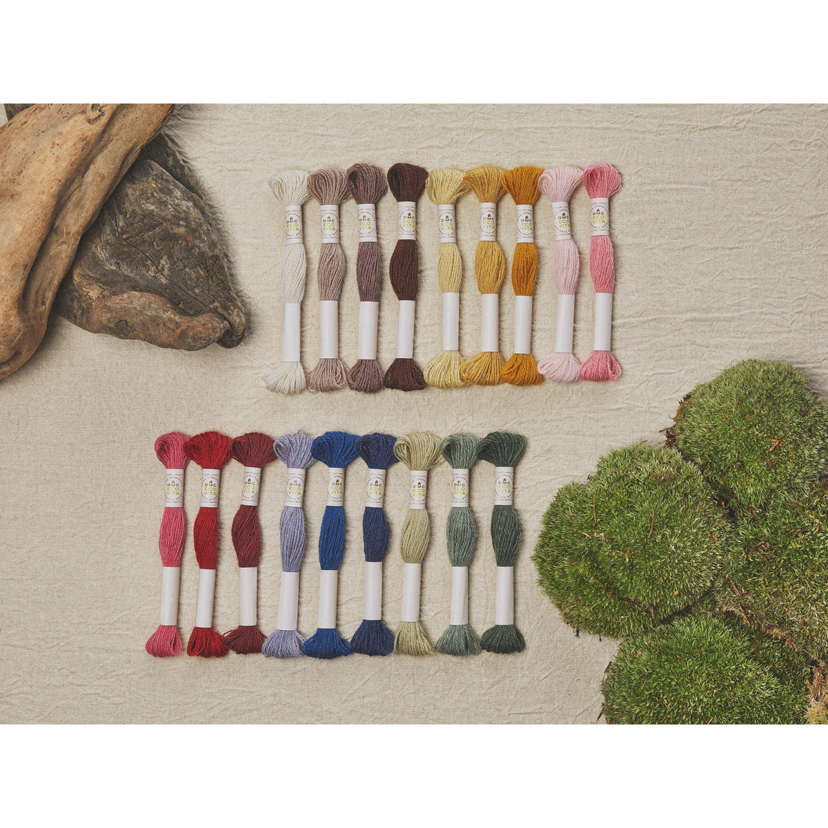104 Eco Vita Organic Crewel Wool – Bawn Textiles
