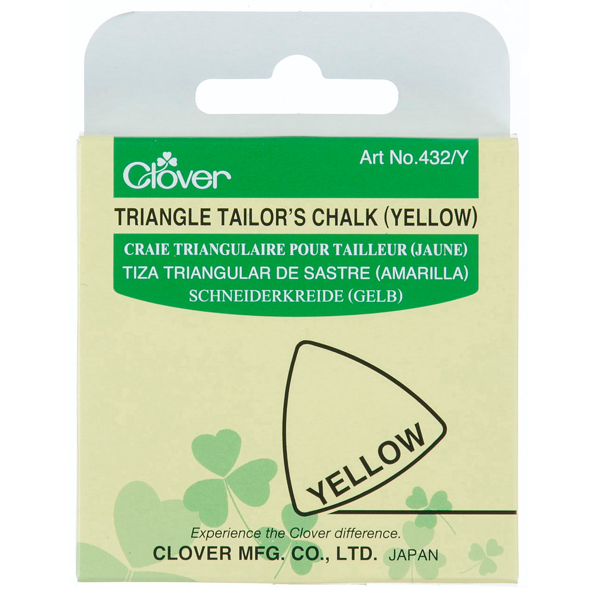 Yellow Tailor's Chalk by Clover – Bawn Textiles